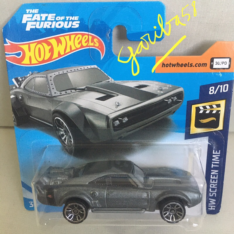 HOT WHEELS ICE CHARGER c/ MARCAS DE TIROS 2018 FAST & FURIOUS VELOZES E ...