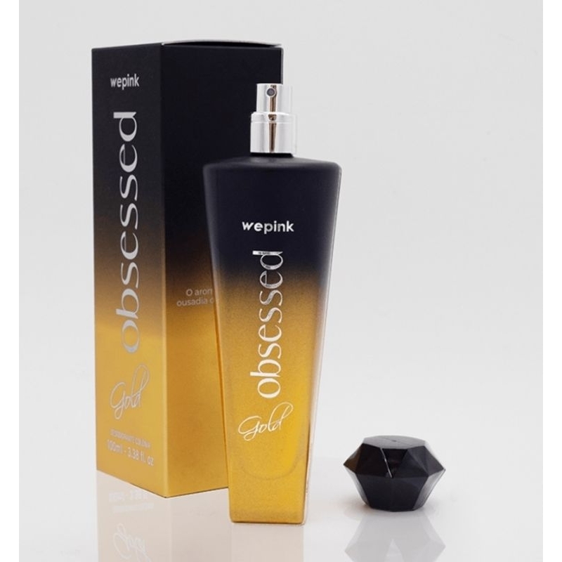 perfume obsessed Gold deluxe lançamento | Shopee Brasil
