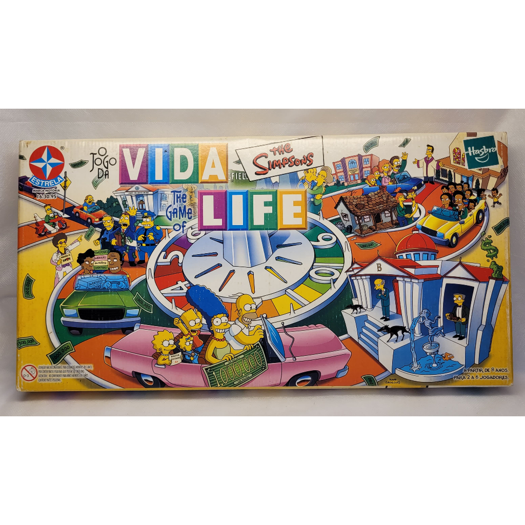 O Jogo Da Vida The Simpsons Completo The Game Of Life - Faz a Boa!