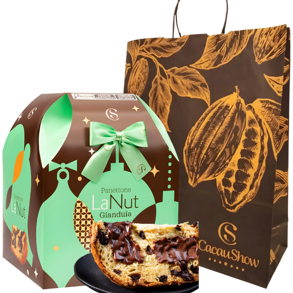 Panetone Lanut Gianduia 650g | Shopee Brasil