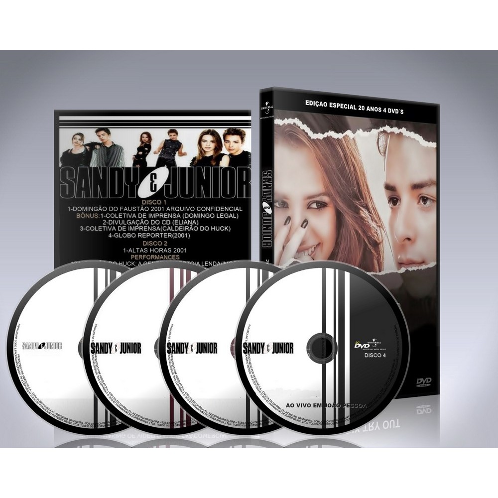DVD SANDY E JUNIOR | Shopee Brasil