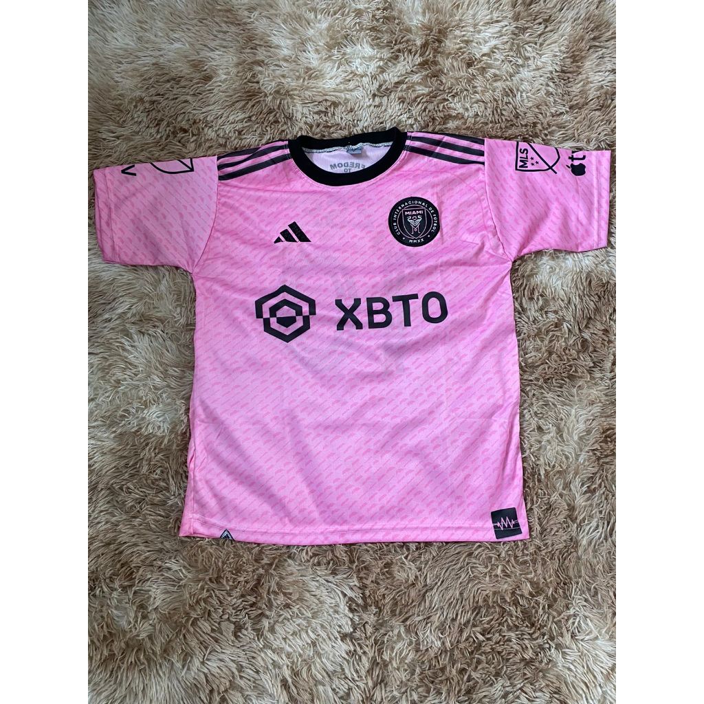 Camisa e Camiseta Inter Miami Rosa - Time de Futebol | Shopee Brasil