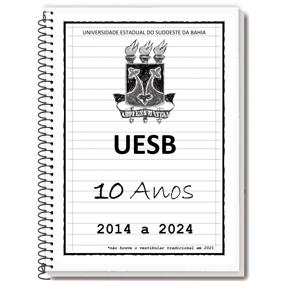 UESB 2024/2025 - Caderno de Provas + Gabarito + Folhas de Redação ...