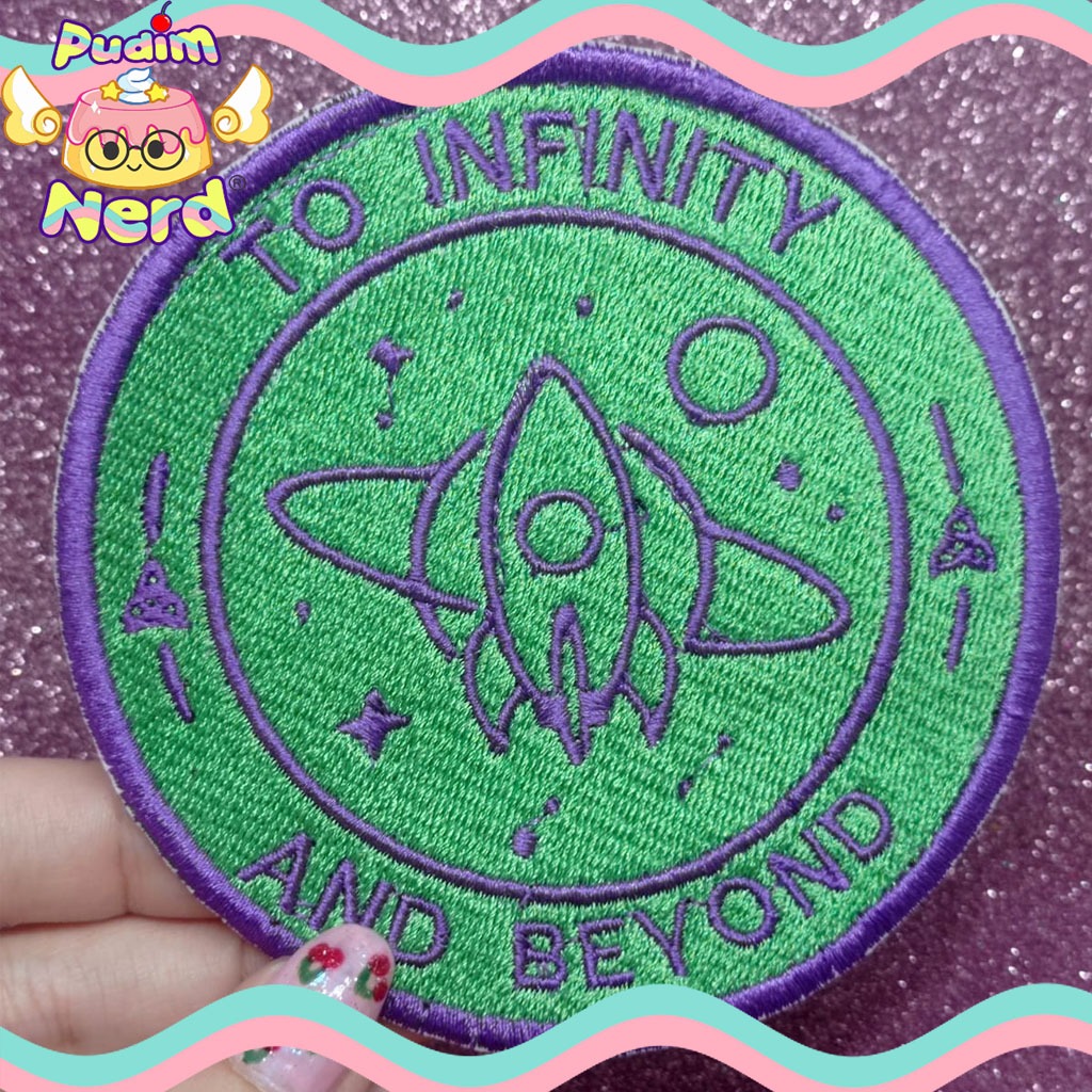 Patch Aplique To infinity and Beyond toy story disne com termocolante ...