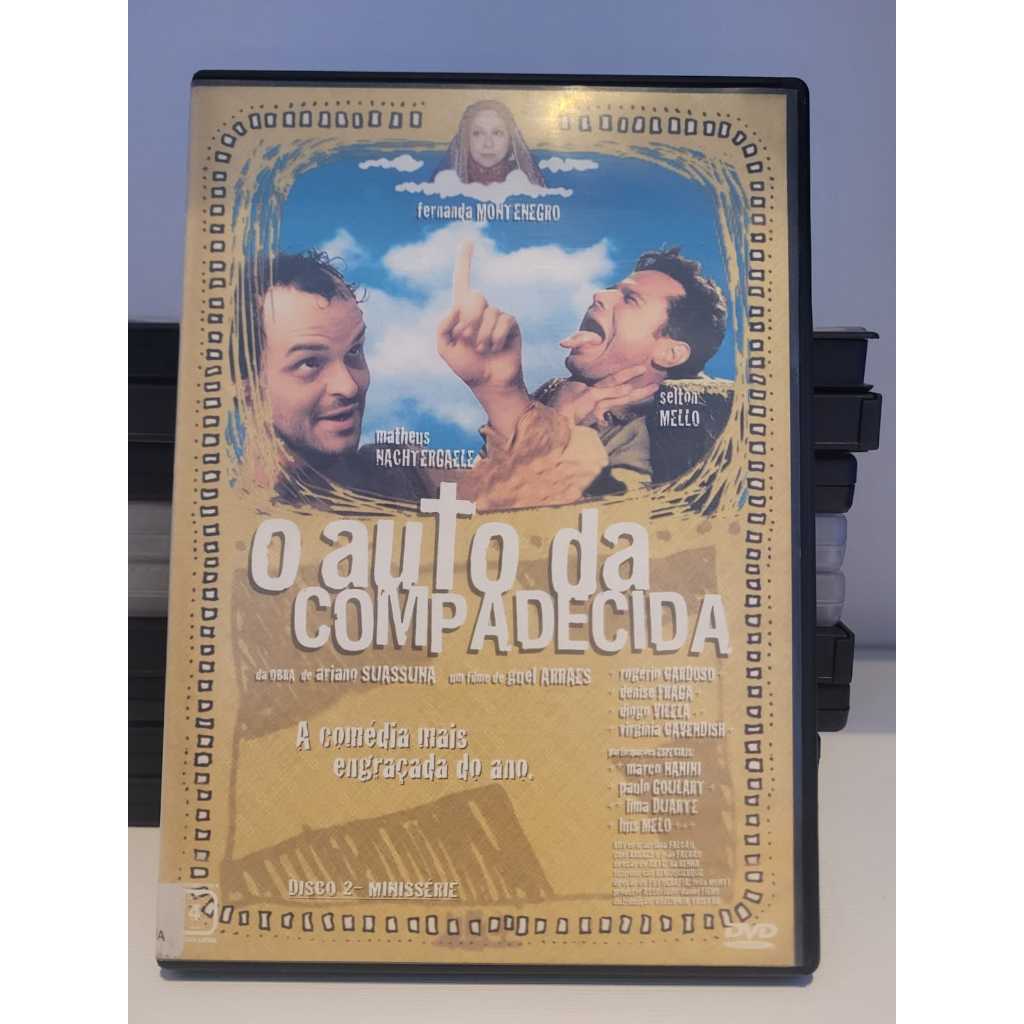 O AUTO DA COMPADECIDA - DVD - Filme - Original | Shopee Brasil