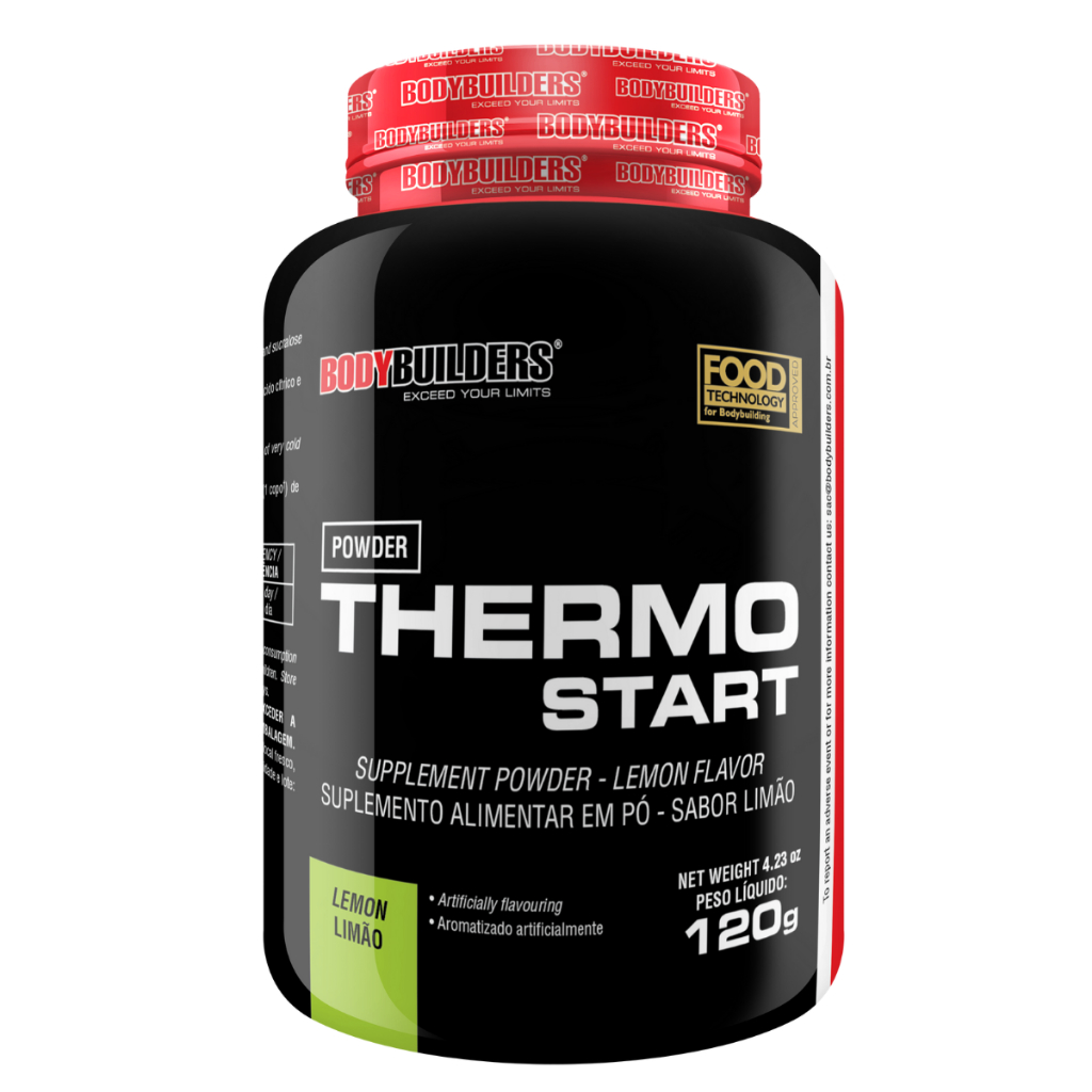 Termogênico Thermo Start Powder 120 Limão – Bodybuilders | Shopee Brasil