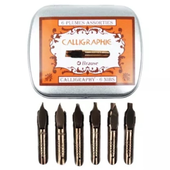 Kit Estojo Caligrafia Pena Escrita Artística Lettering 21000B | Shopee ...