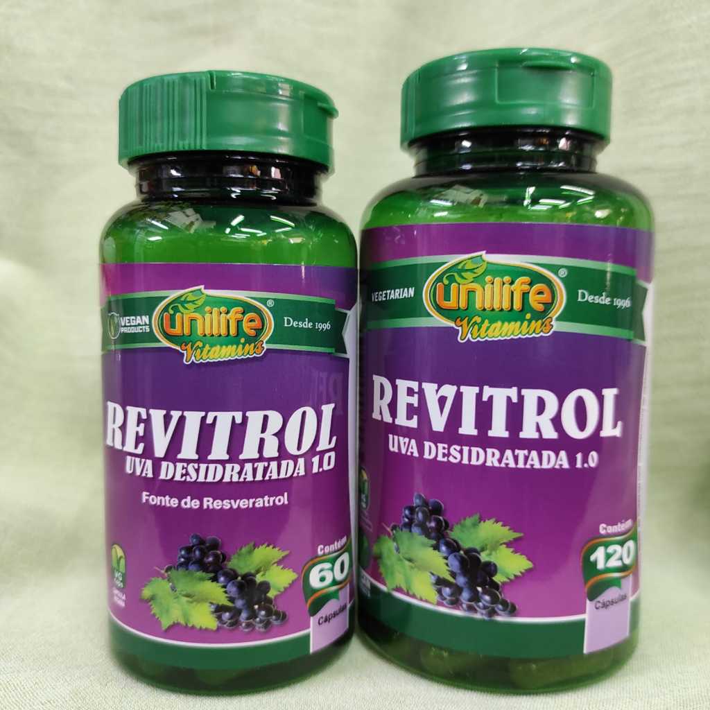 REVITROL UVA DESIDRATADA 60 cápsulas ou 120 cápsulas (Unilife) | Shopee ...