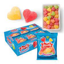 Jujuba Bala De Goma Mini Sino Coração Sortido - Docile | Shopee Brasil