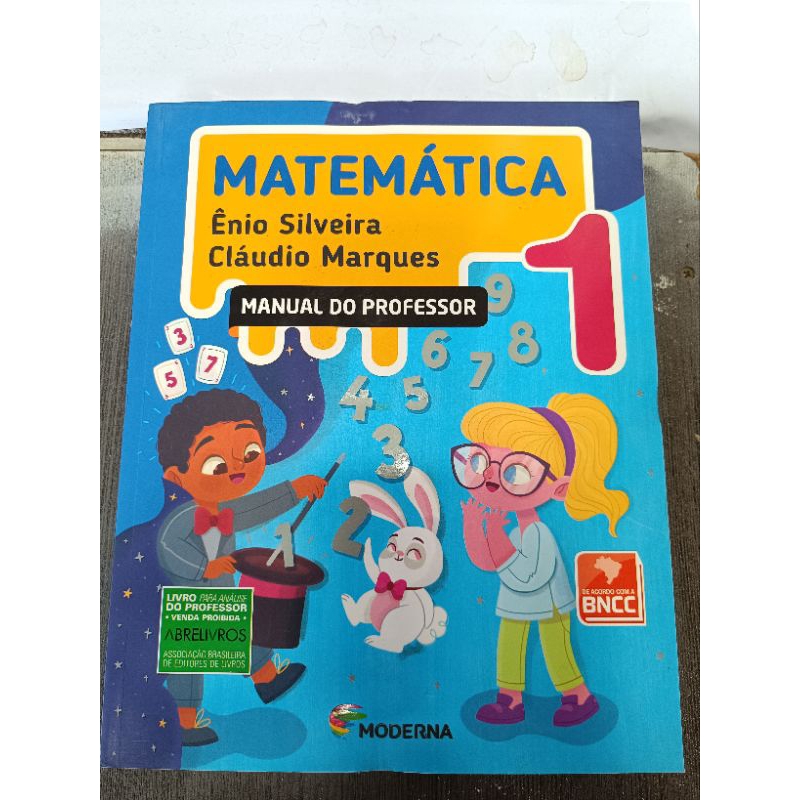 Matemática Ênio Silveira e Cláudio Marques 1° ano | Shopee Brasil