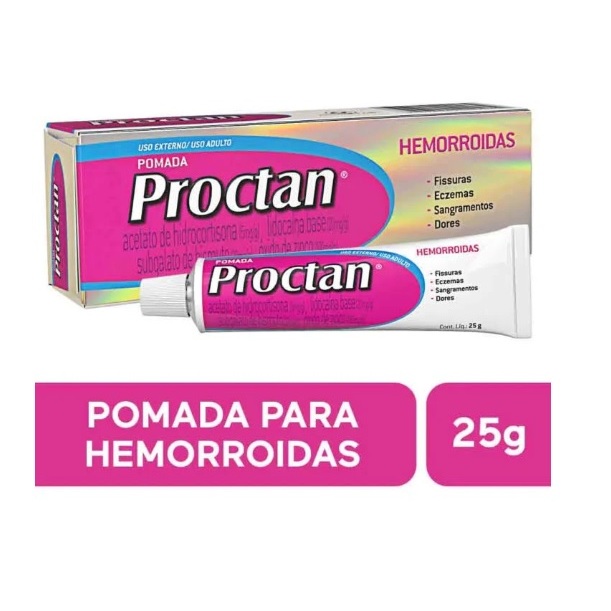 Pomada para Hemorroidas Proctan com 25g | Shopee Brasil