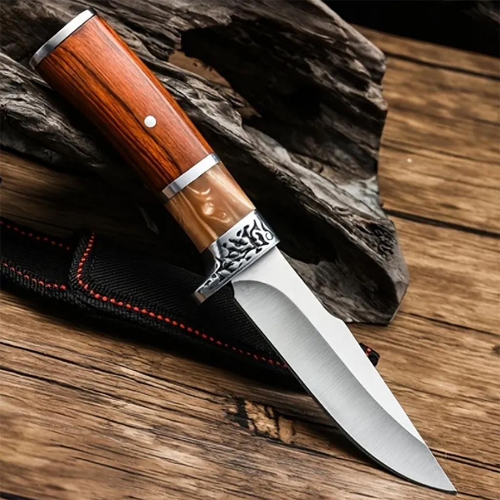 Faca Afiada Colecionador Luxo Caça Pesca Trilha Camping | Shopee Brasil