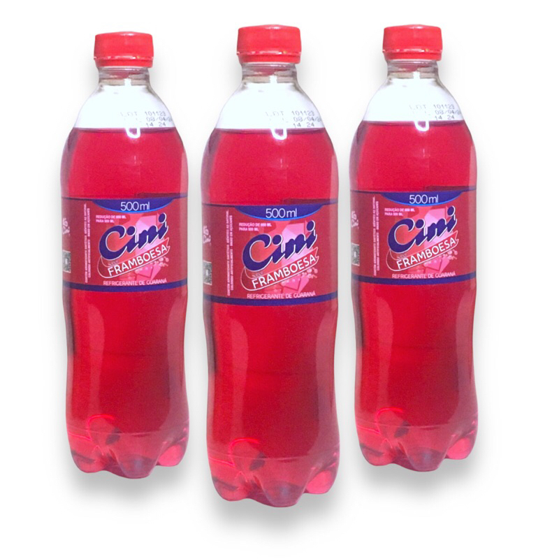 Refrigerante Cini Framboesa 3x Gasosa de 500 ML | Shopee Brasil