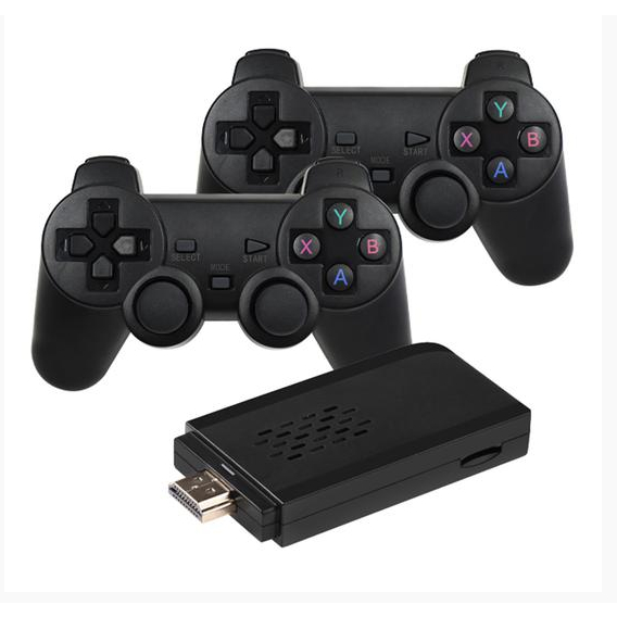 Console Game Stick Lite 4K Mais de 10000 Jogos Retro / 2 Controles Sem ...