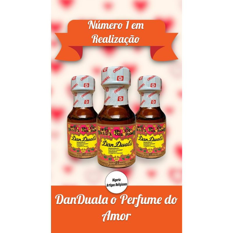Dan Duala Perfume Original Do Amor | Shopee Brasil