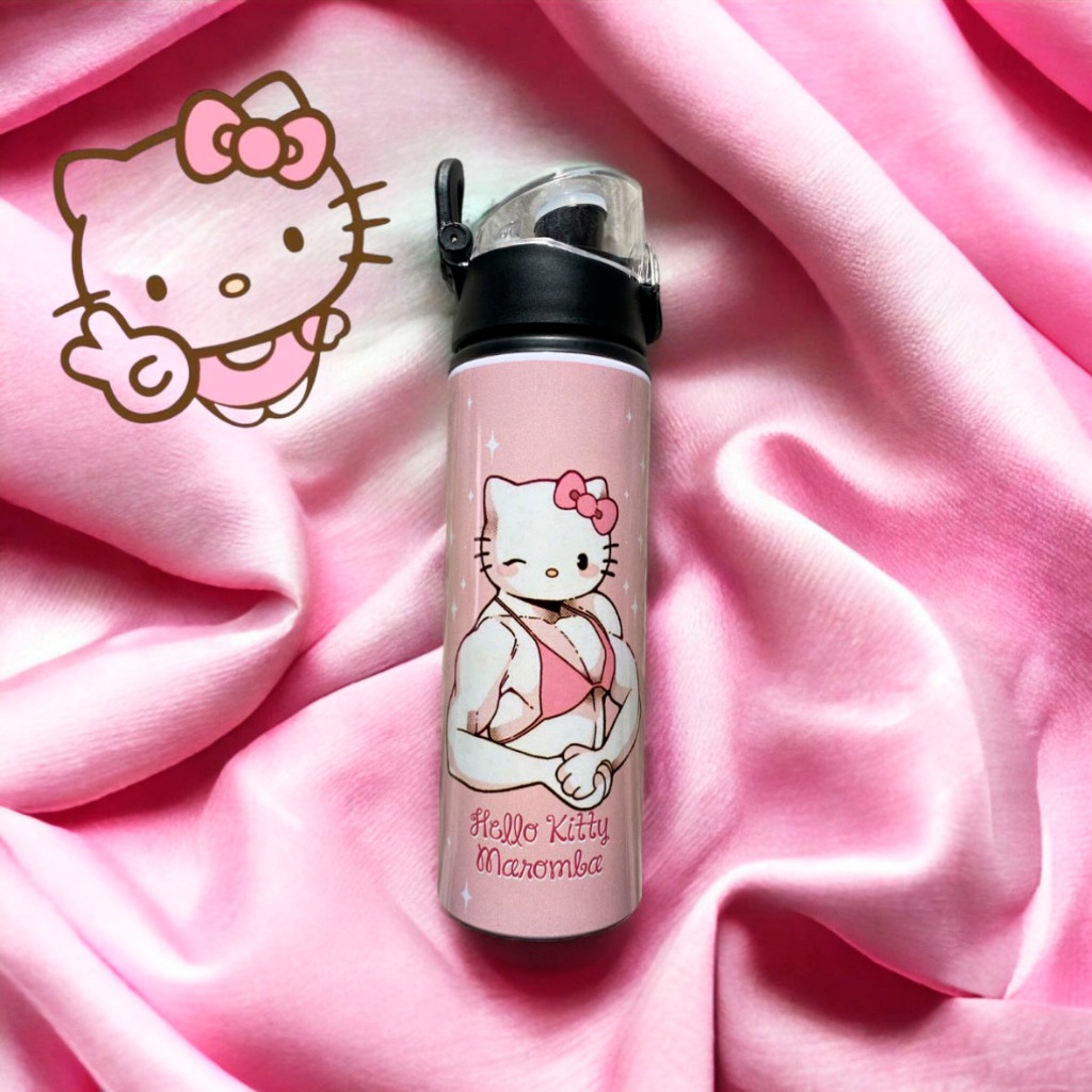 Garrafa Aluminio Hello Kitty Maromba 700ml | Shopee Brasil