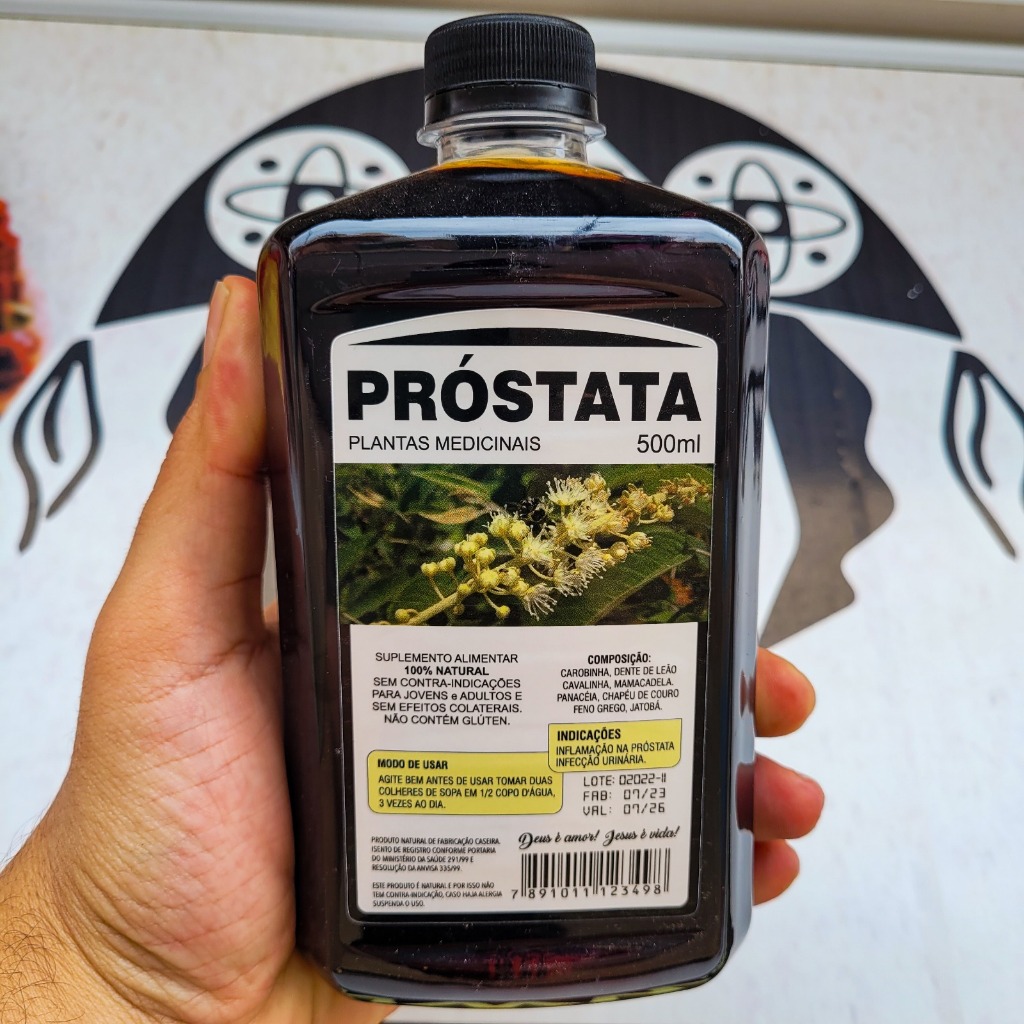 Garrafada Santa - Próstata | Shopee Brasil
