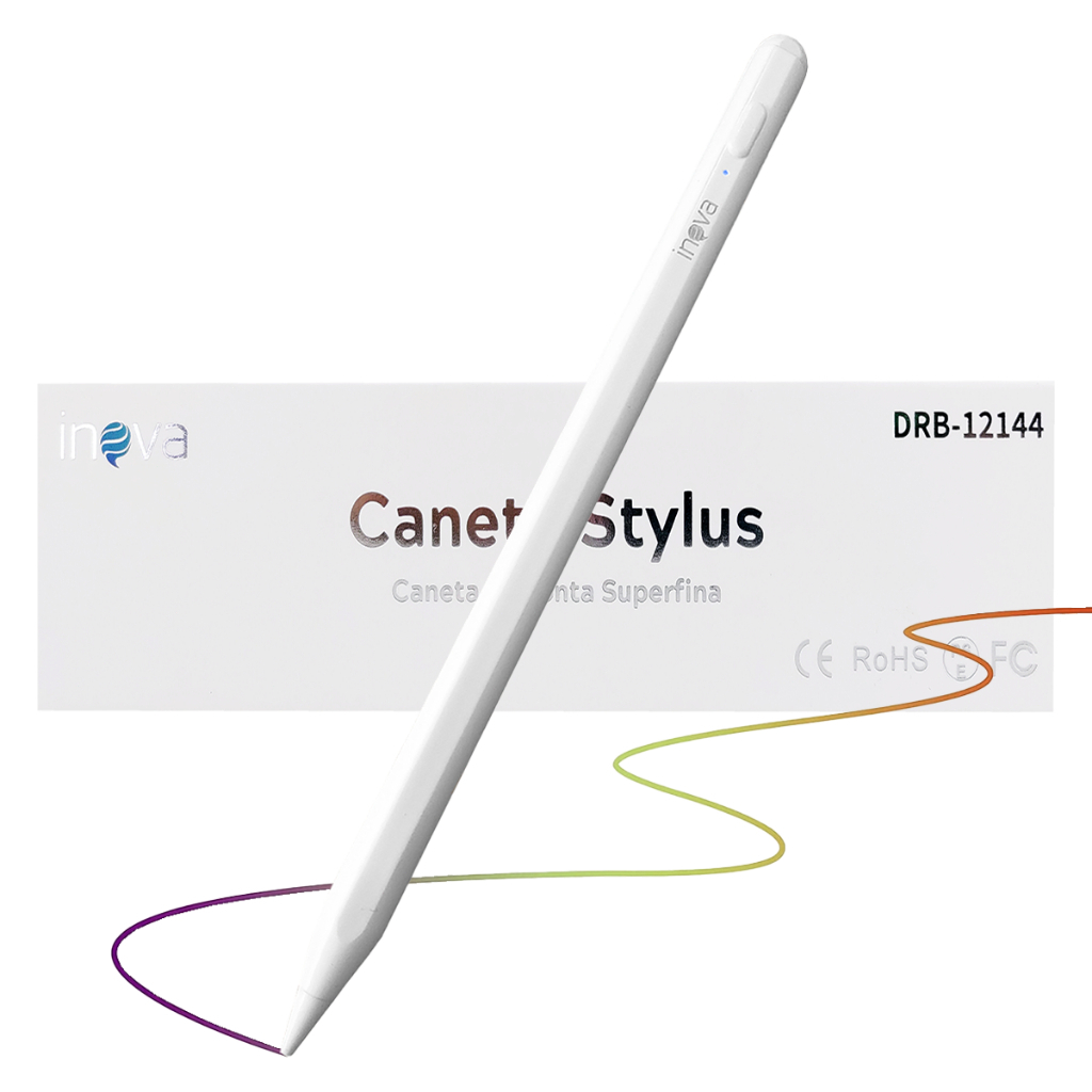 Caneta capacitiva para tablet Caneta Stylus para desenho Touch Screen ...