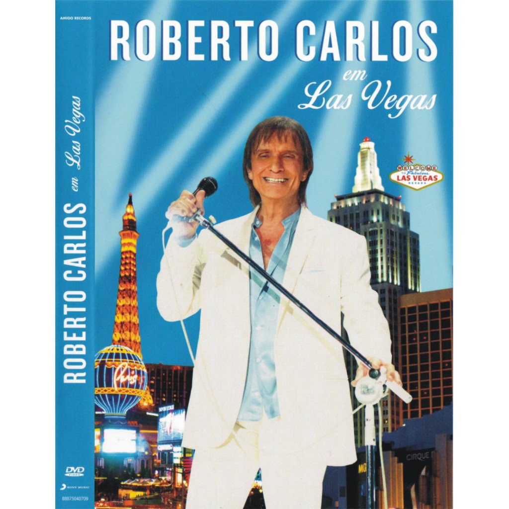 Dvd Roberto Carlos - Dvd em Las Vegas | Shopee Brasil