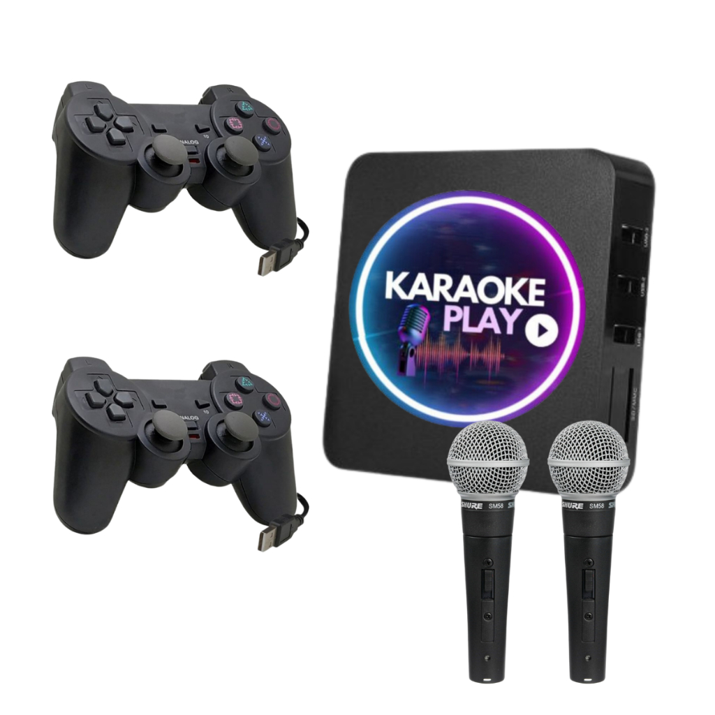 Karaoke Com Video Game Diversão Garantida | Shopee Brasil
