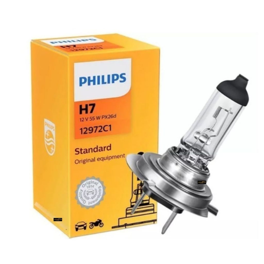 Lâmpada Automotiva H7 Philips 12v 55w Original | Shopee Brasil
