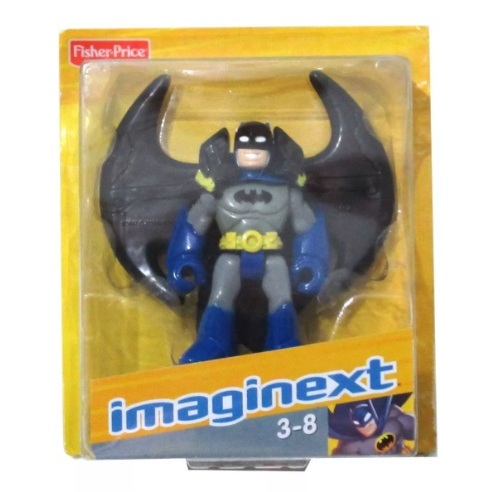 Action Figure Batman Imaginext com Jetpack DC Super Friends Fisher ...