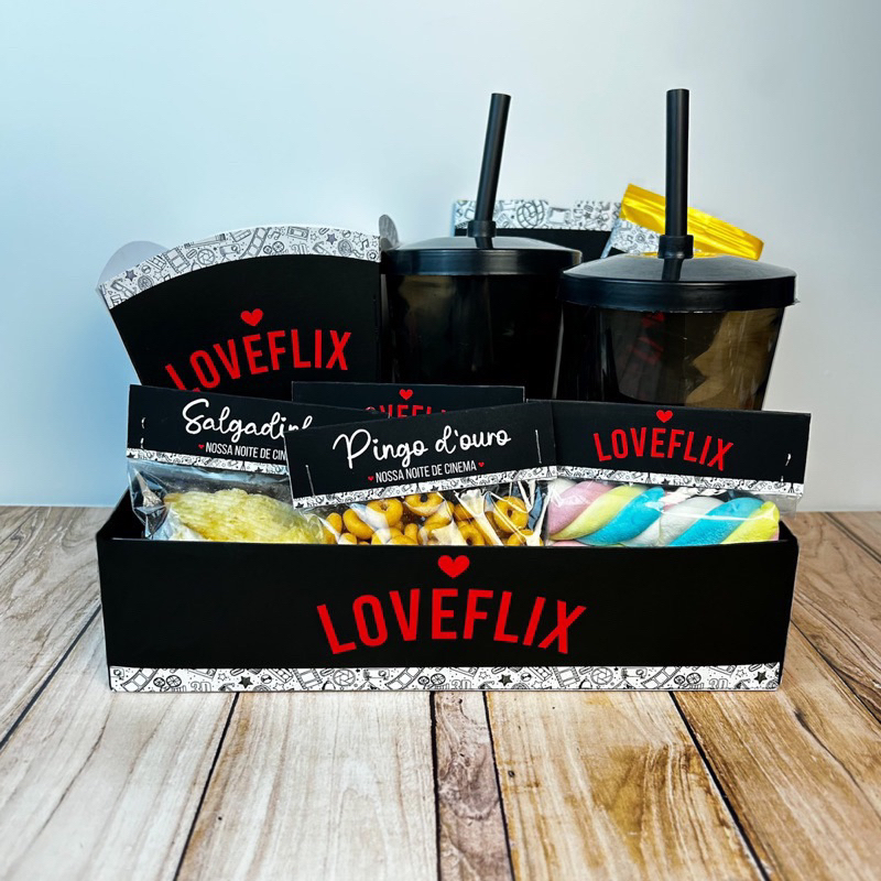 Presente Dia Dos Namorados Caixa Cinema Loveflix | Shopee Brasil