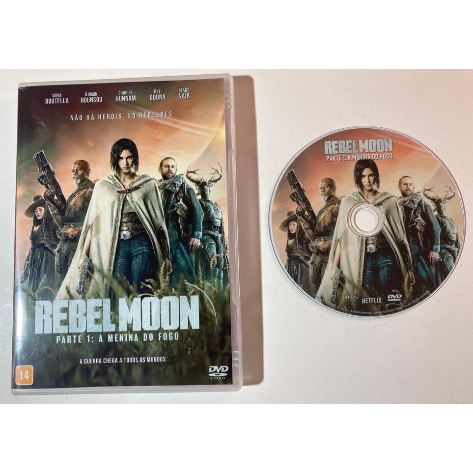 DVD - Rebel Moon - Parte 1: A Menina do Fogo - Dublado e Legendado ...