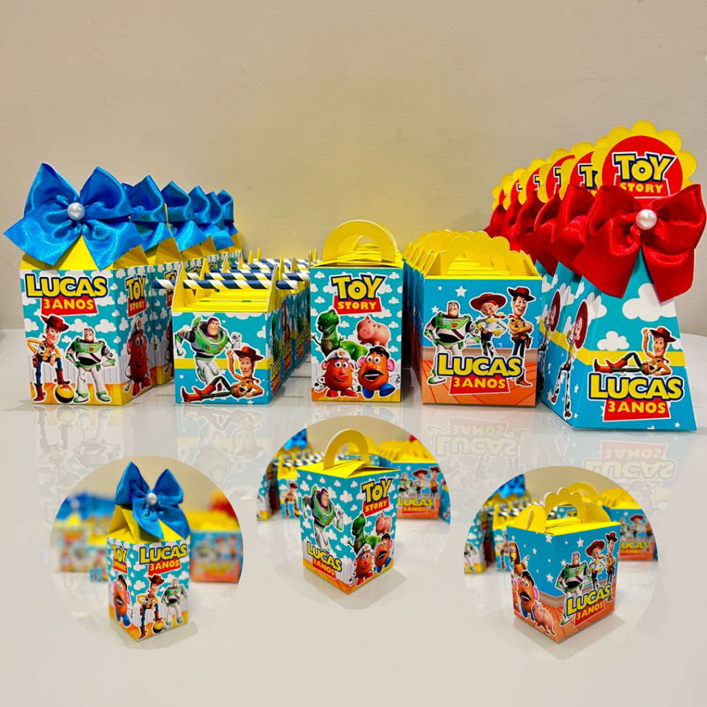 Personalizados Toy Story - Pegue e Monte | Shopee Brasil