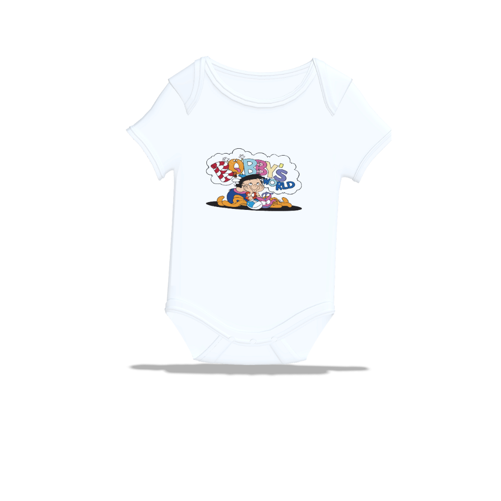 O Fantástico Mundo De Bobby - Body Infantil Personalizado | Shopee Brasil