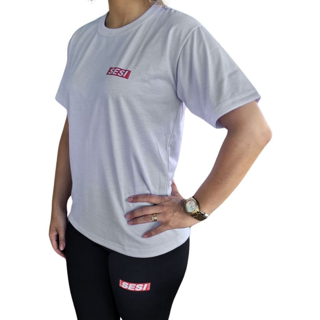 Camiseta Infantil Juvenil Uniforme Sesi | Shopee Brasil