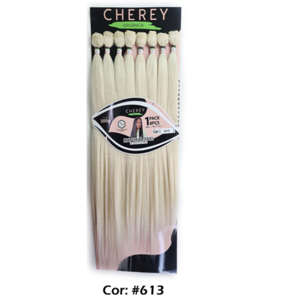 Cabelo Super Liso Yaki De Fibra Orgânica Cherey Super Natural | Shopee ...