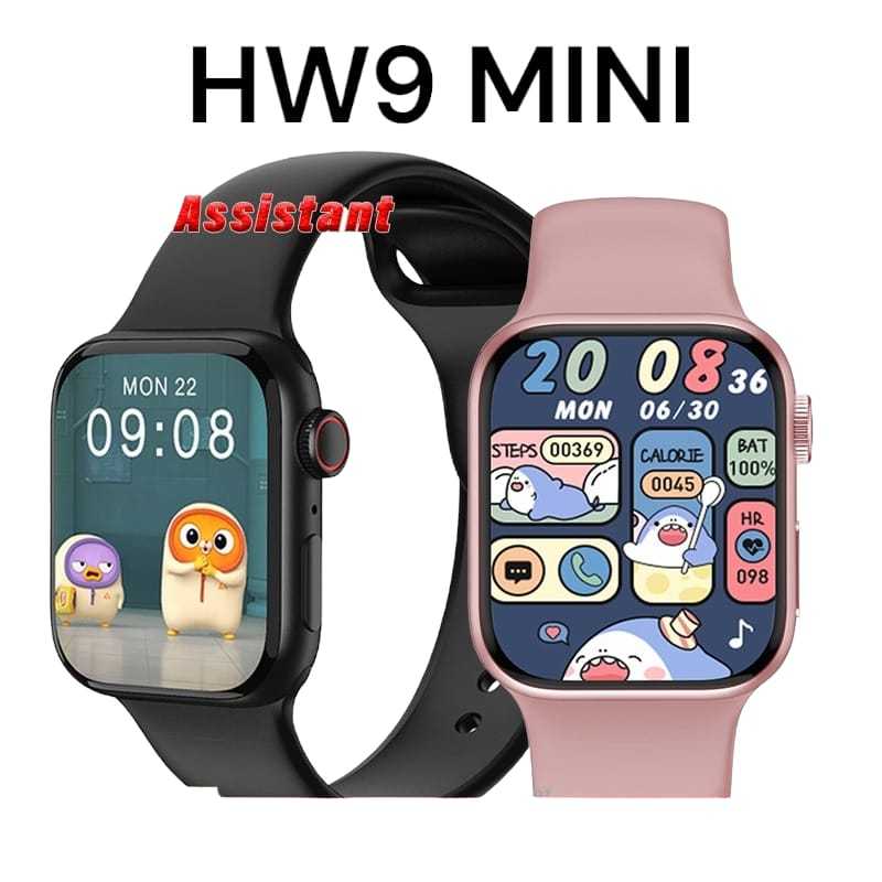 Relogio Original HW9 Mini Smartwatch 41mm com tela de 1,75 Polegadas ...