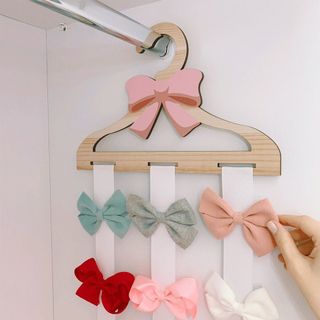 Porta Laços Organizador Cabide Meninas | Shopee Brasil