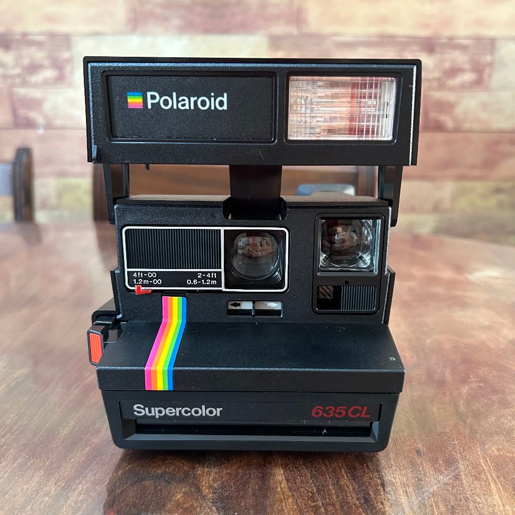 Câmera analógica Polaroid Supercolor 635CL na caixa original | Shopee ...