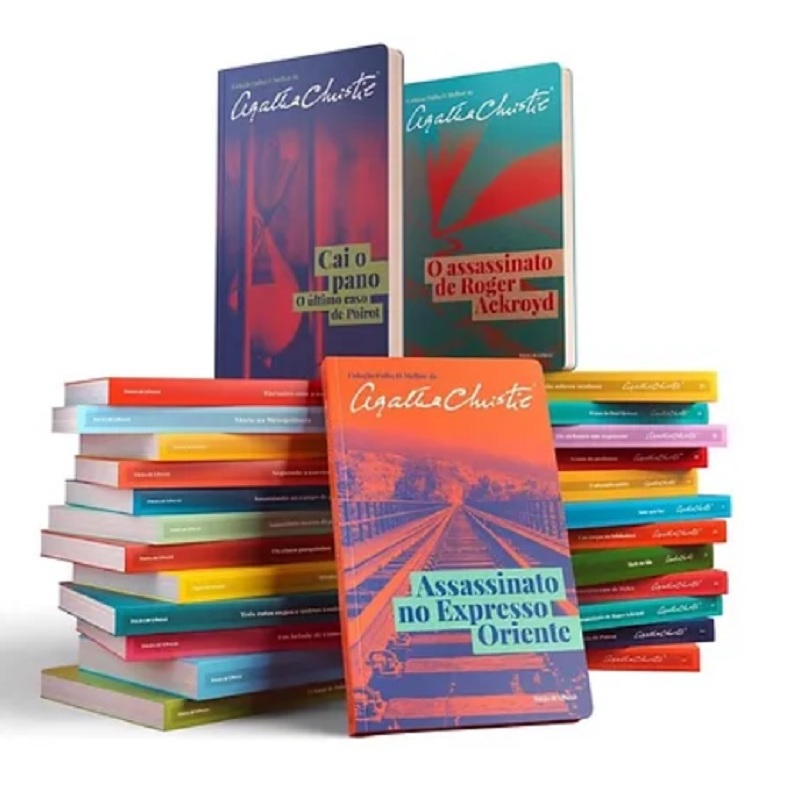Livro Agatha Christie novo lacrado da Coleção Folha O Melhor de Agatha ...