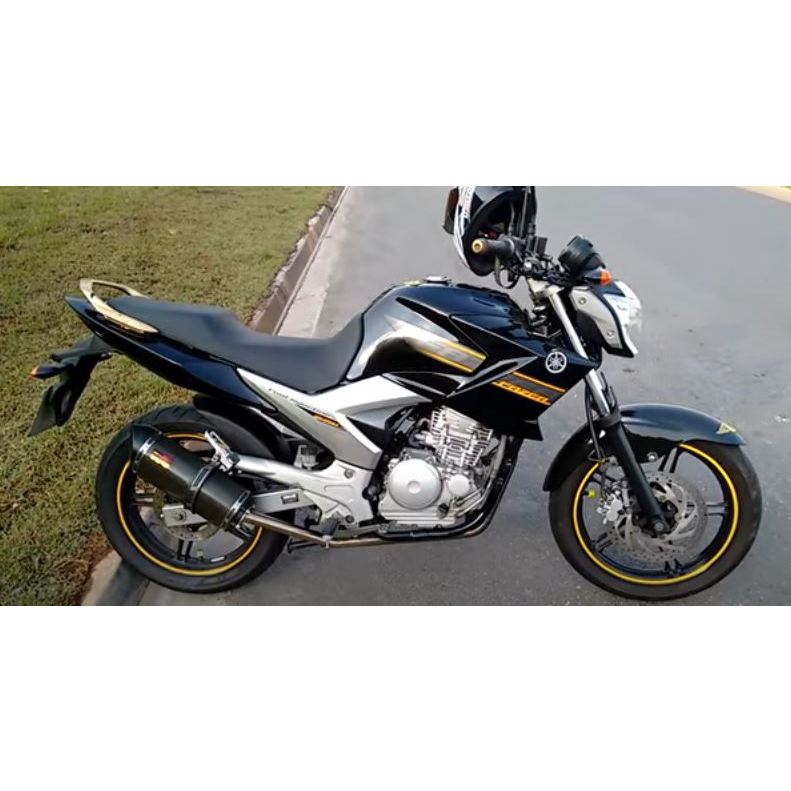 Esportivo Fazer 250 WR Escapamento Esportivo Yamaha Fazer 250 Extreme - Corre Que Ta Baratinho