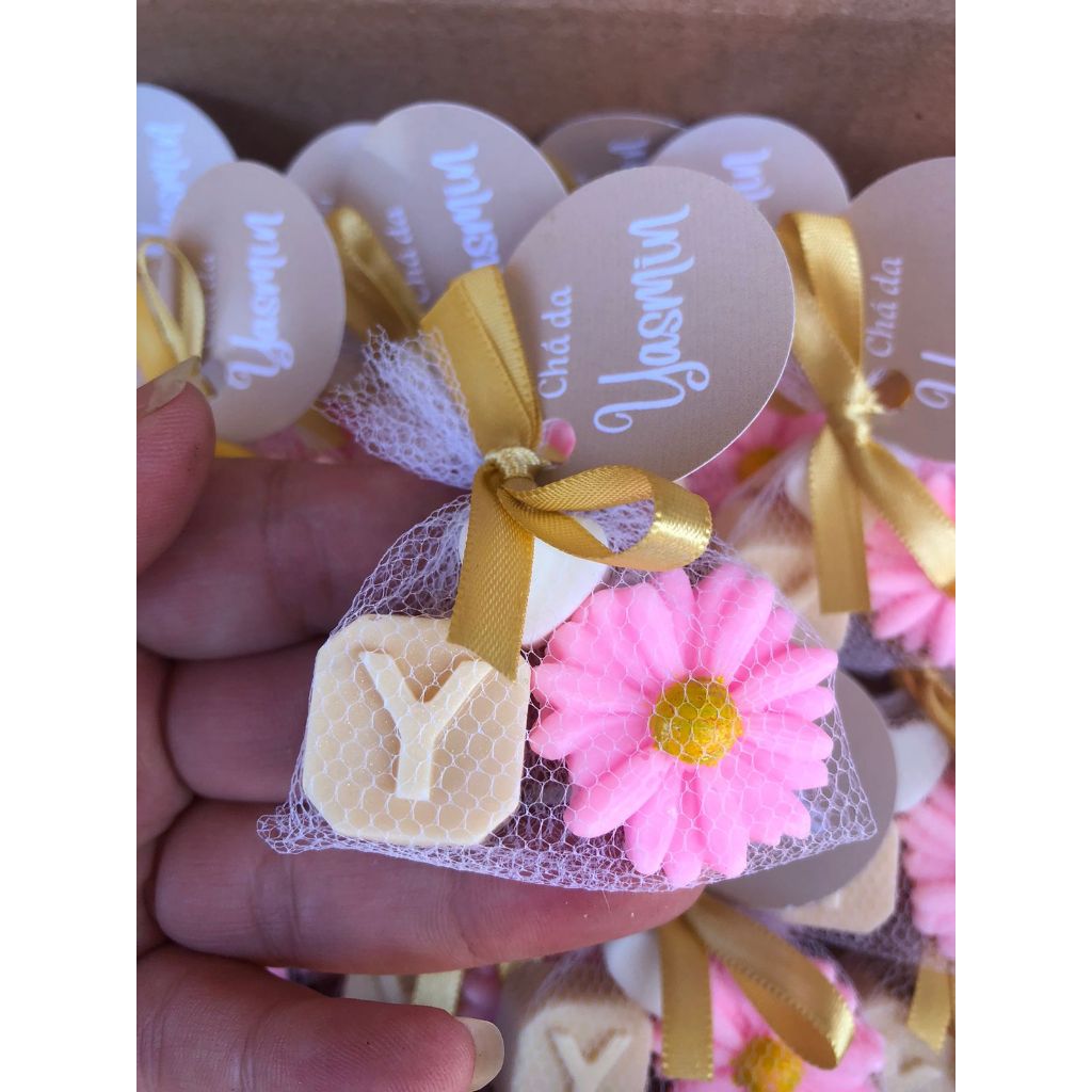 Lembrancinhas para chá de bebê ou aniversário no tema margarida ...