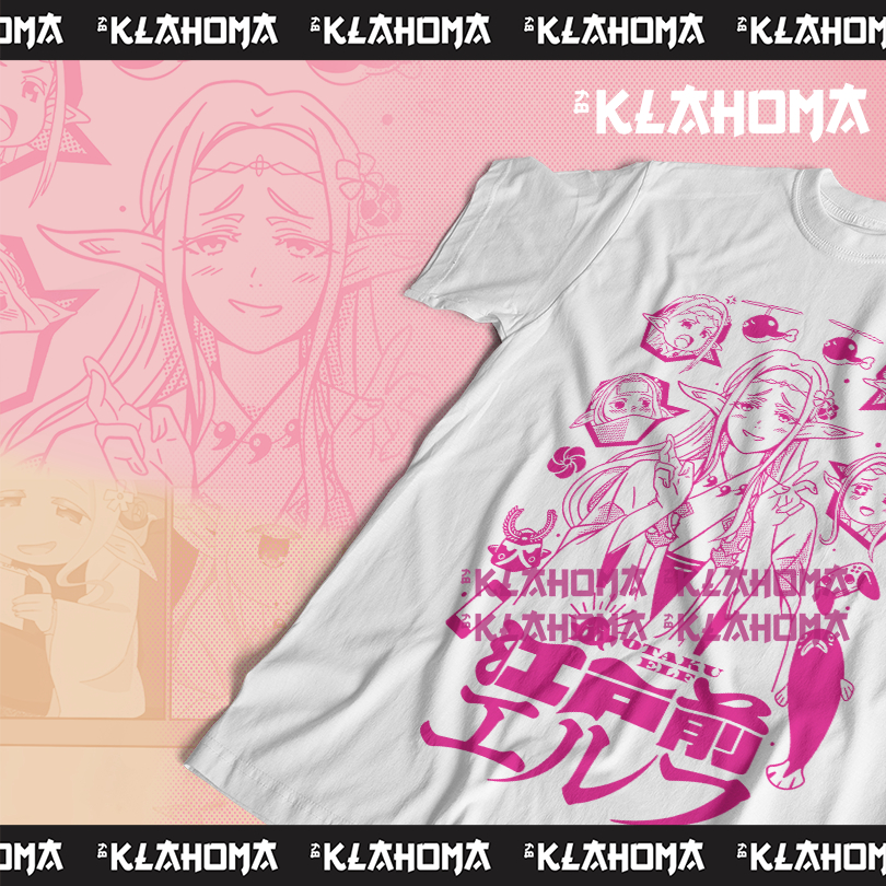 Camiseta Edomae Elf - Otaku elf - Elda | Shopee Brasil