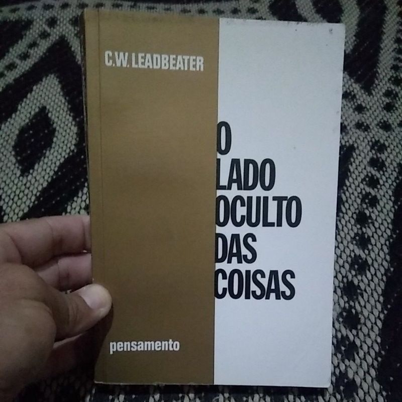 livro o lado oculto das coisas - CW Leadbeater | Shopee Brasil