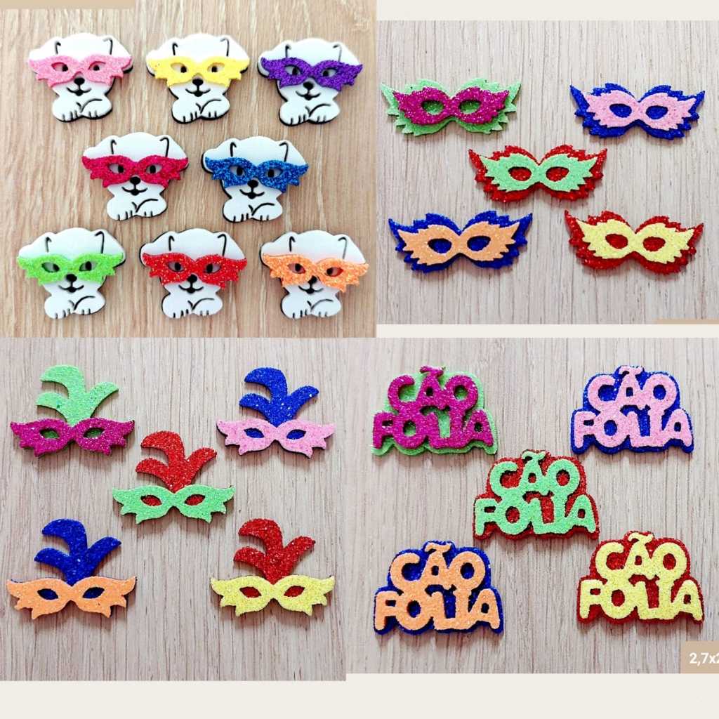 Adesivo pet EVA - Carnaval | Shopee Brasil