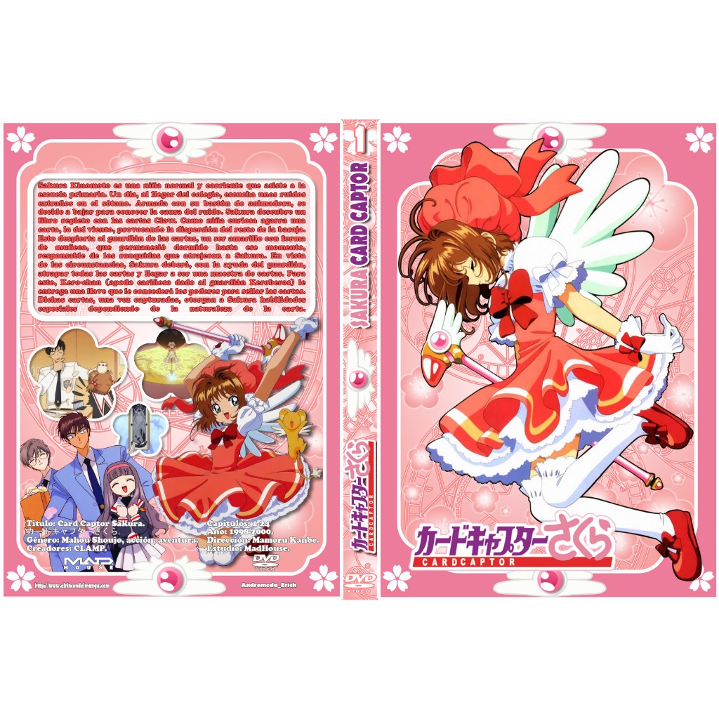 DVD Sakura Card Captors ( 70 Episódios ) Dublado HD720p | Shopee Brasil
