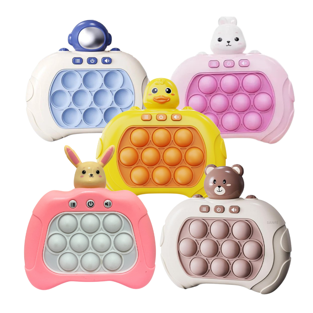 Popeti Gamer Pop It Eletrônico Jogo Anti Stress Popit Popite | Shopee ...