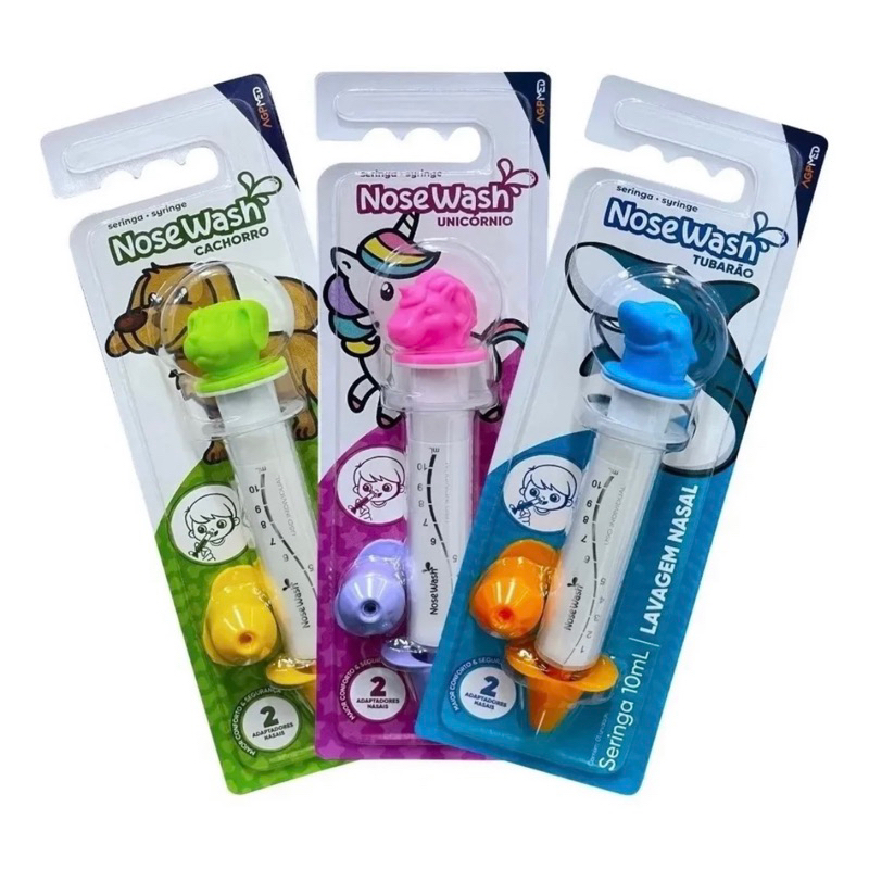 Seringa Nasal Tubarão Nasowash | Shopee Brasil