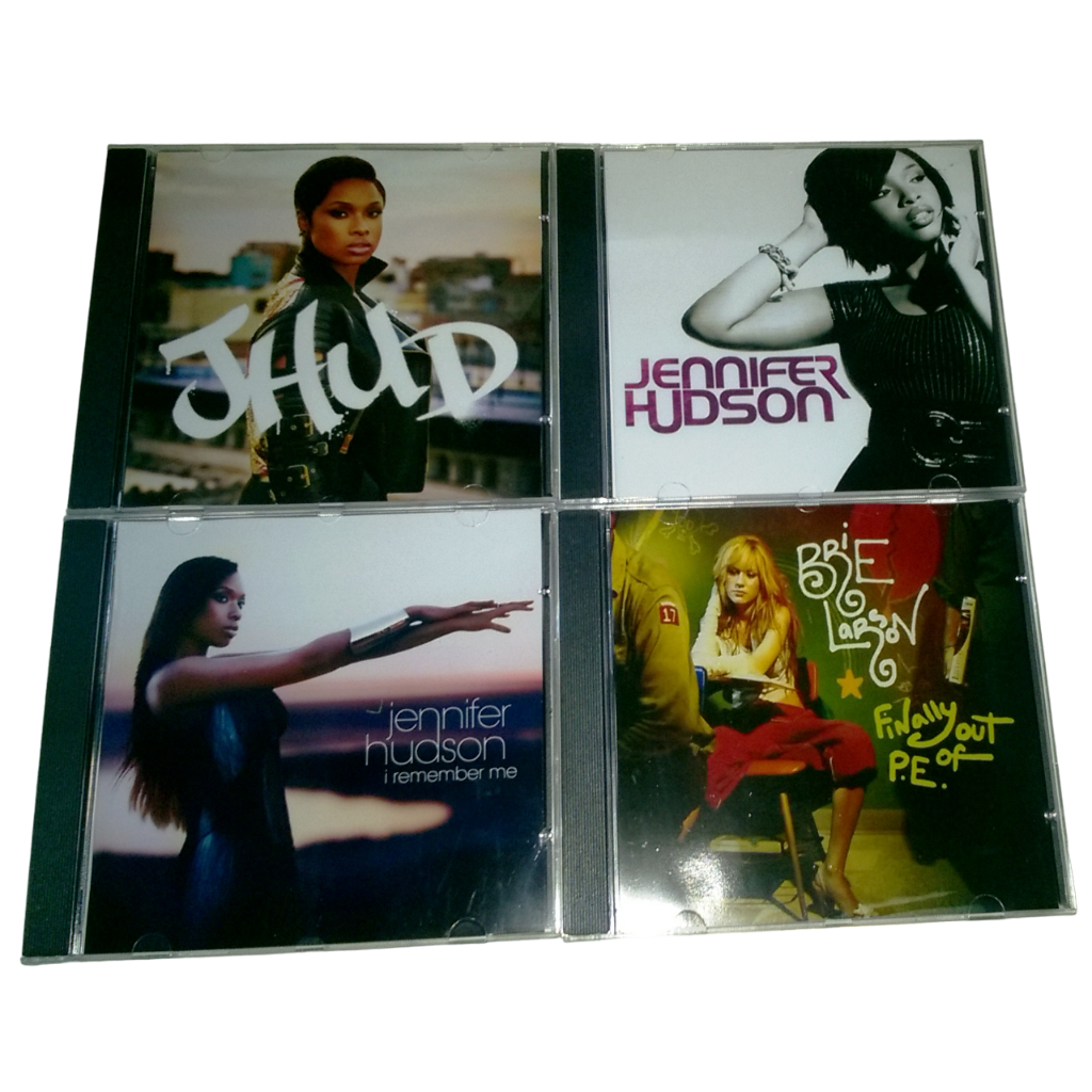 BOX 4 CDS JENNIFER HUDSON (2005 - 2008 - 2011 - 2014) ***CDS AUTORADOS ...