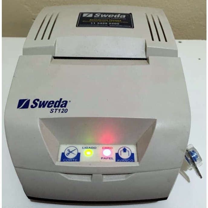 Impressora Fiscal Térmica Sweda St120(LEIA DESCRIÇÃO) | Shopee Brasil