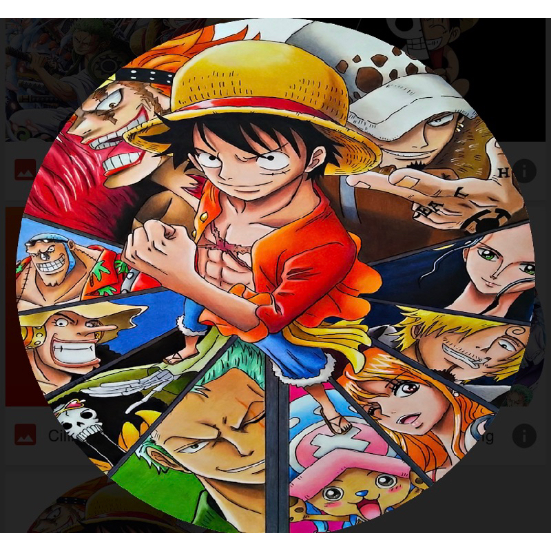 PAINÉIS REDONDOS DE ONE PIECE | Shopee Brasil
