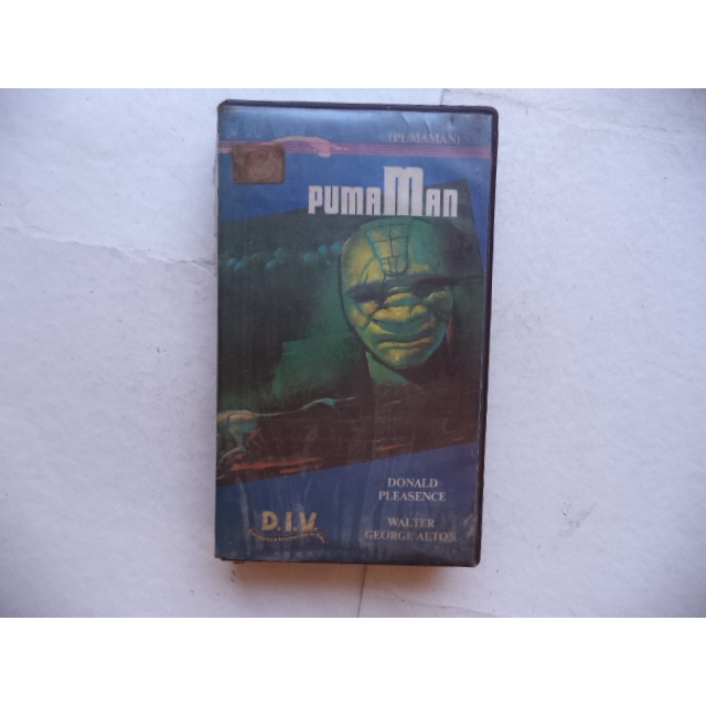 Fita Vhs Puma Man Original Legendado ( avaria capa ) | Shopee Brasil