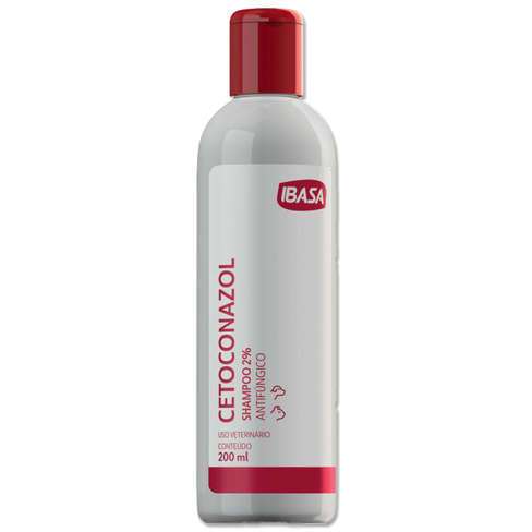 Shampoo Ibasa Cetoconazol para Cães e Gatos 200ml | Shopee Brasil