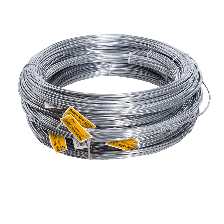 Arame Galvanizado nº14 Bwg 2,10mm Liso 1kg | Shopee Brasil